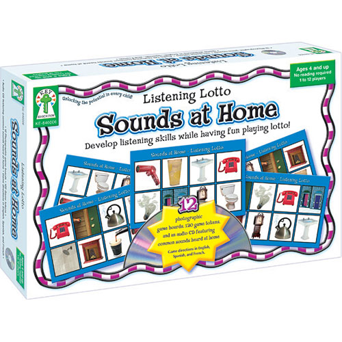 Listening Lotto: Sounds at Home! - Toys 2 Learn