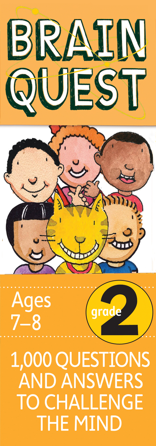 Brain Quest 2nd Grade Q A Cards 1000 Questions And Answers To 