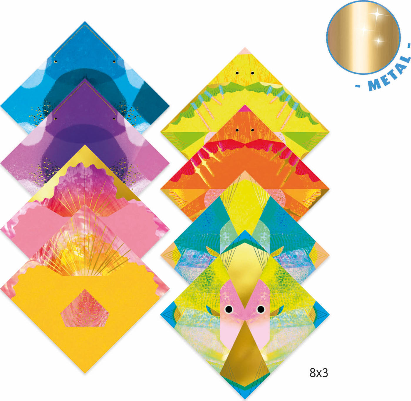 Djeco Sea Creatures Origami Paper Craft Kit Imagine That Toys Djeco Sea Creatures Origami Paper Craft Kit Imagine That Toys