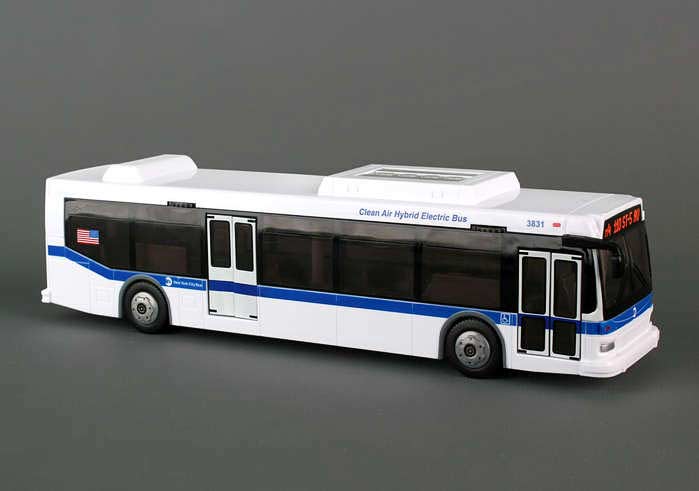 Mta 11 Inch Bus - Fun Stuff Toys