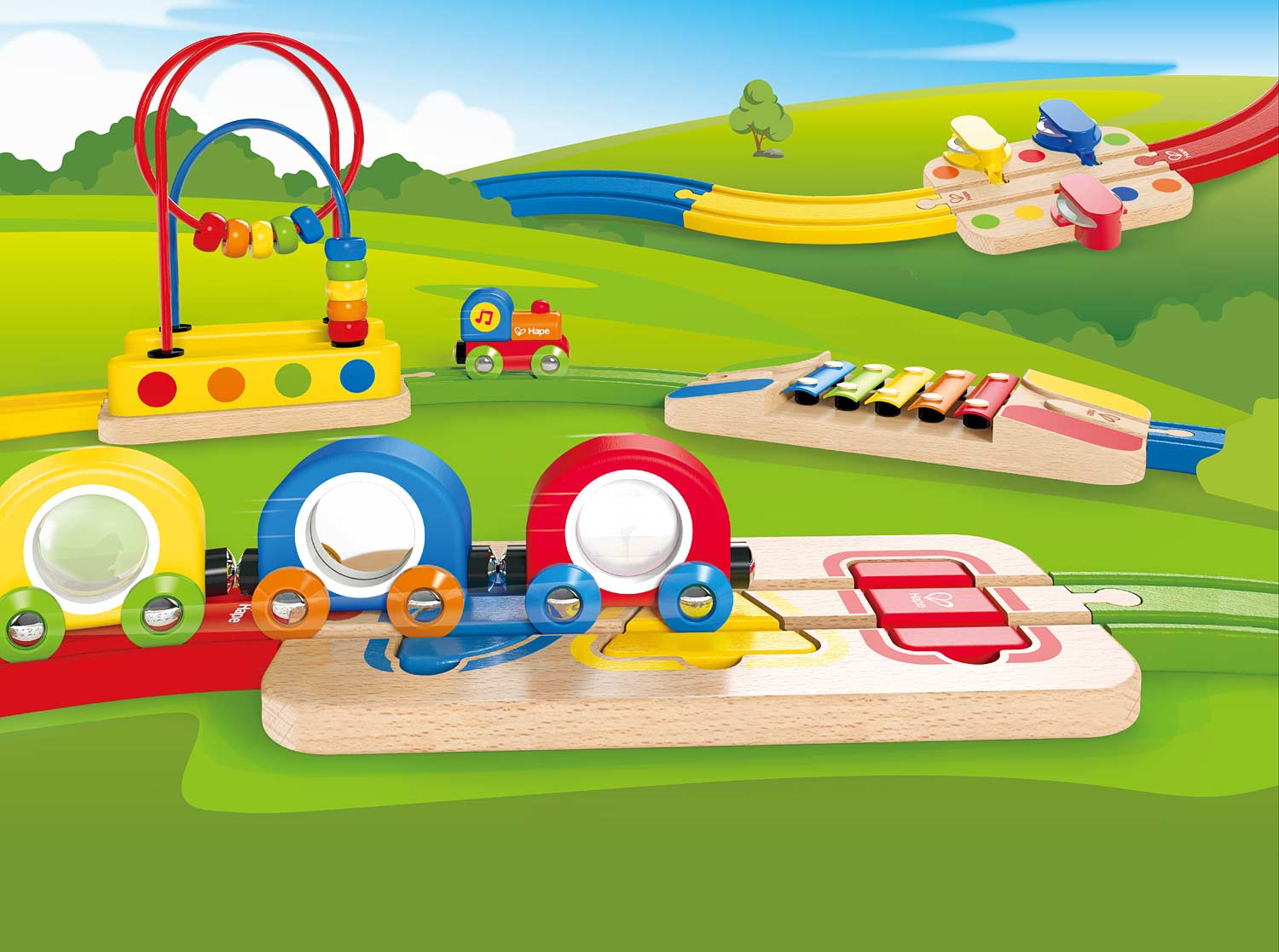 Musical Melody Railway Set - Junction Hobbies and Toys