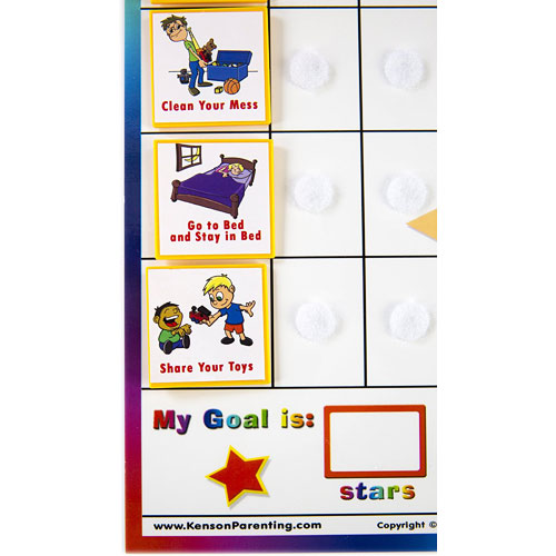 I Can Do It! Reward Chart - Over the Rainbow