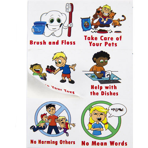 I Can Do It! Reward Chart - Over the Rainbow