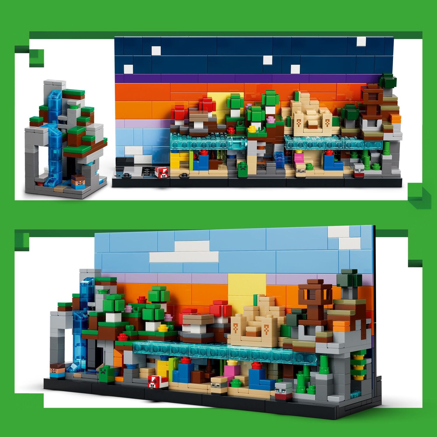 LEGO Minecraft: Mini Biomes - Lucky Duck Toys