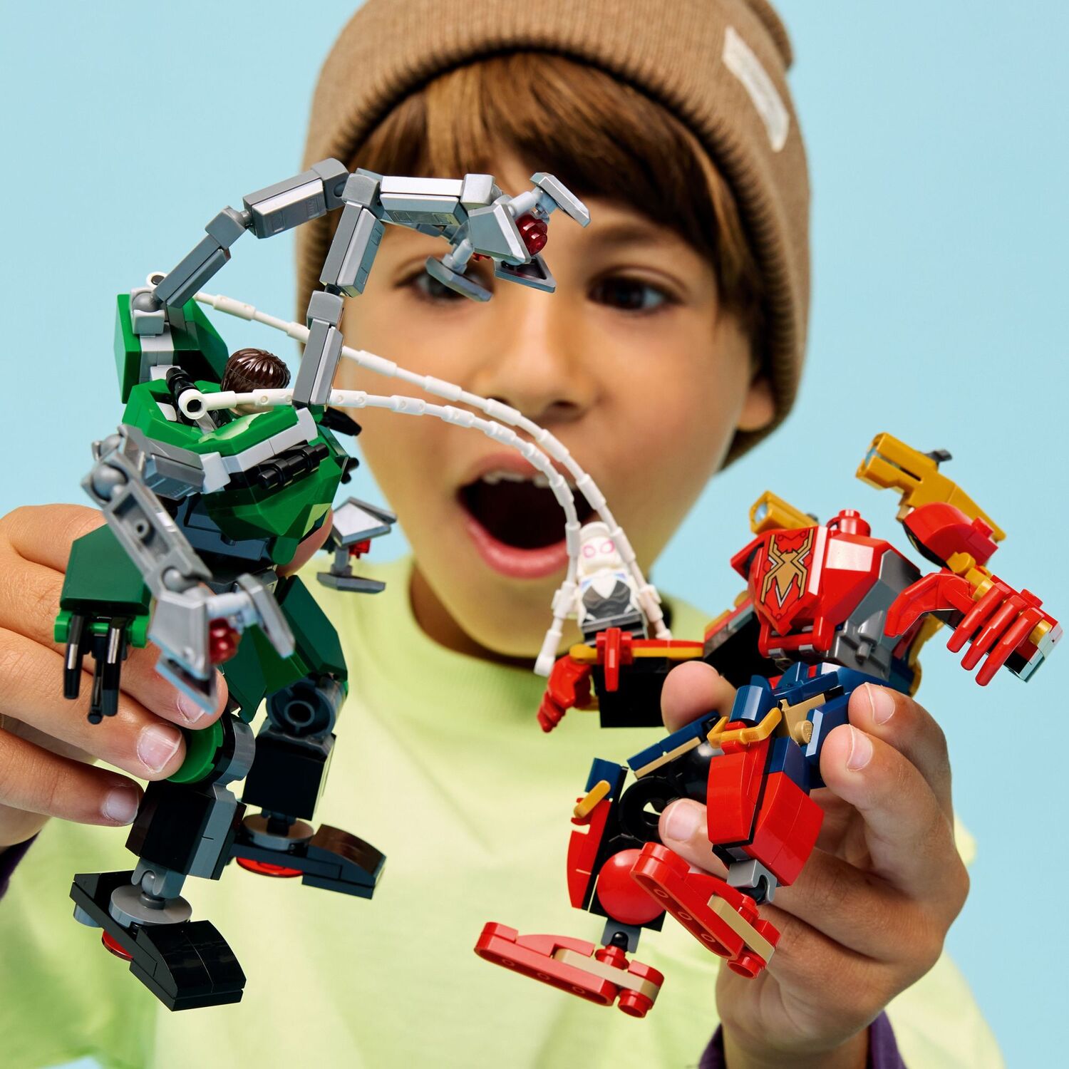 LEGO Super Heroes Marvel: Mech Battle: Spider-Man vs. Doc Ock - Lucky ...