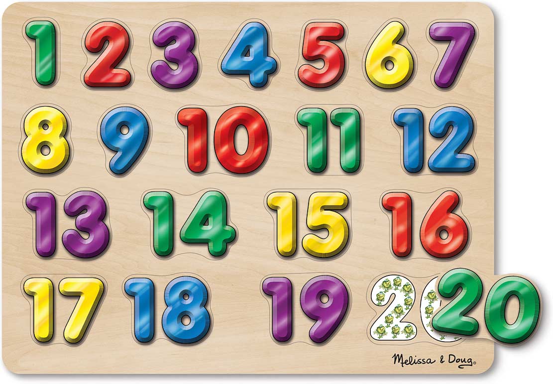 Spanish Numbers Sound Puzzle - Homewood Toy & Hobby