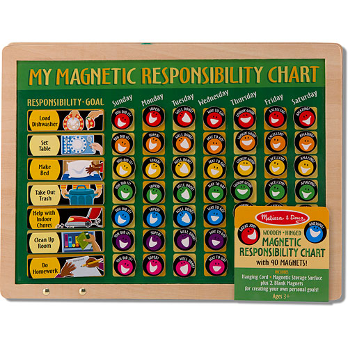 Magnetic Chore Chart By Melissa Doug Lights Camera On Barstons