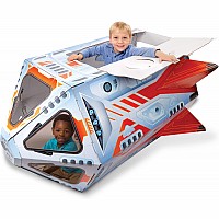 Rocket Ship Indoor Playhouse - Fun Stuff Toys