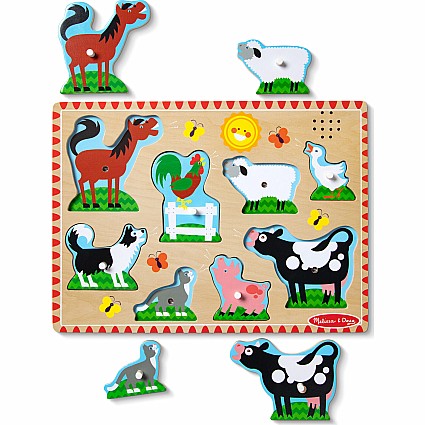 SOUND PUZZLE FARM ANIMALS - Toys 2 Learn