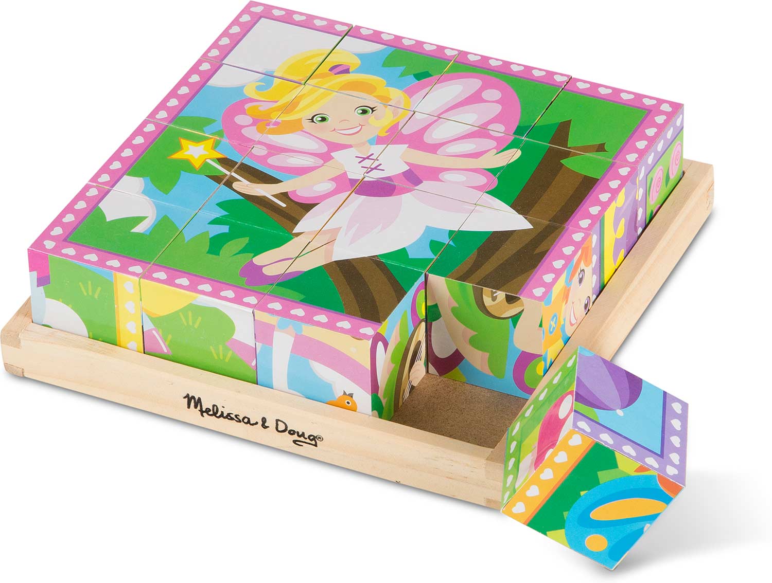 Princess & Fairy Cube Puzzle - Homewood Toy & Hobby