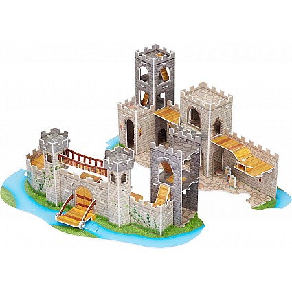 3D PUZZLE MEDIEVAL CASTLE - Toys 2 Learn