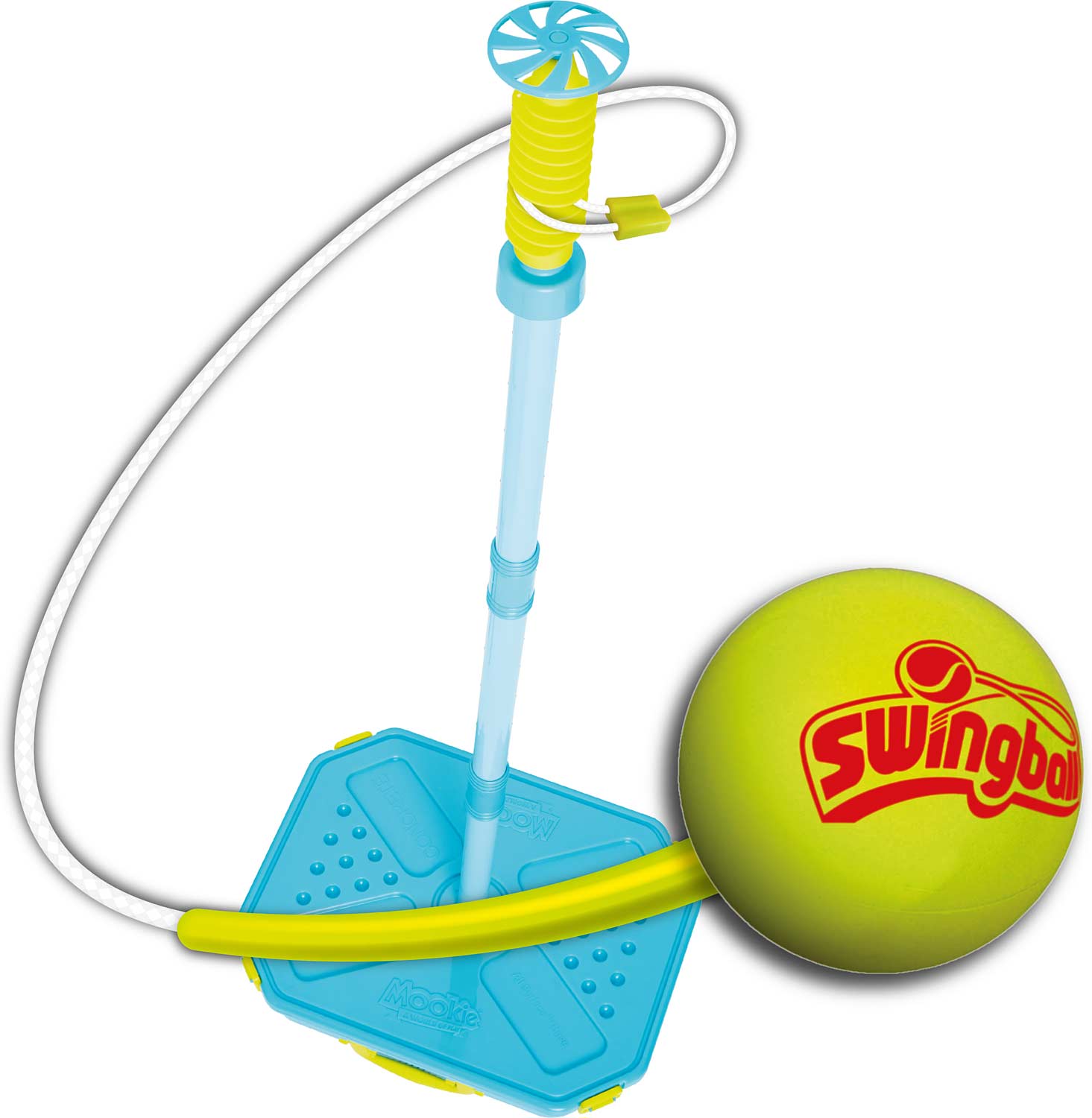 MOOKIE Swingball 3 in 1 - Blue/Yellow - Imaginations Toys