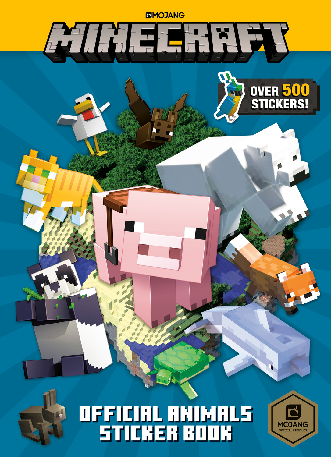 Minecraft Official Animals Sticker Book (Minecraft) - Lucky Duck Toys