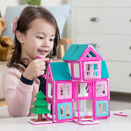 Sweet House 64pc Set - Homewood Toy & Hobby