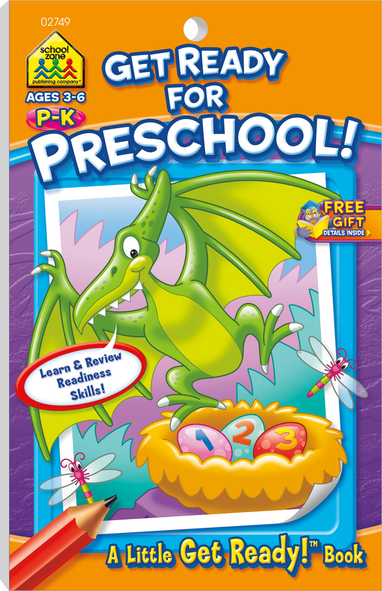 Get Ready For Preschool Little Get Ready Book From School Zone 