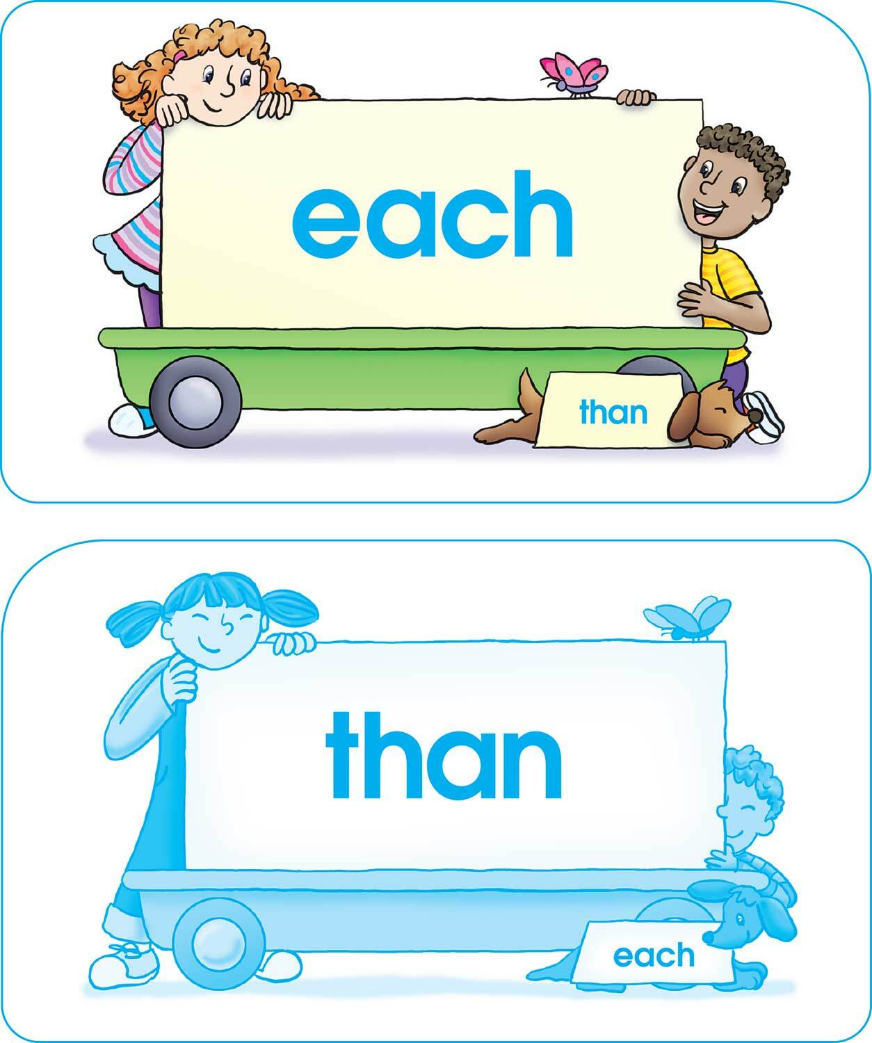 Basic Sight Words Flash Cards