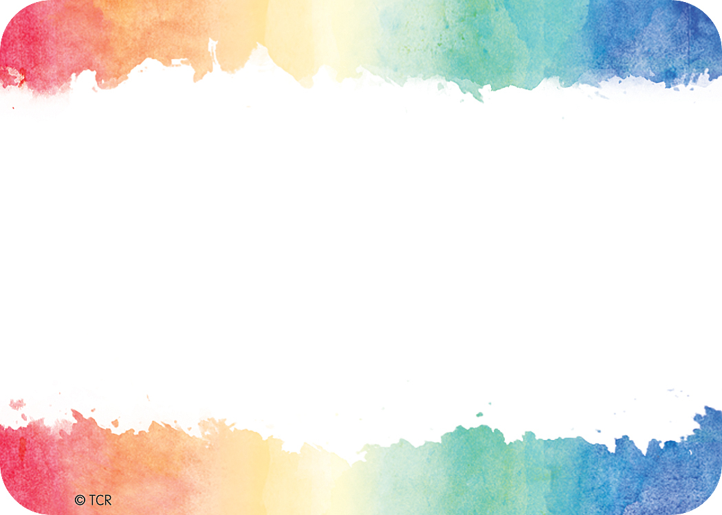 Watercolor Name Tags/Labels - Multi-Pack - Givens Books and Little Dickens