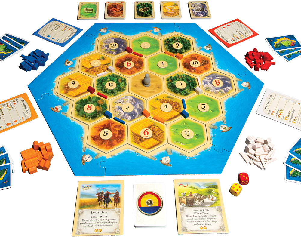 Catan Board Game Asmodee Catan Board Game Asmodee